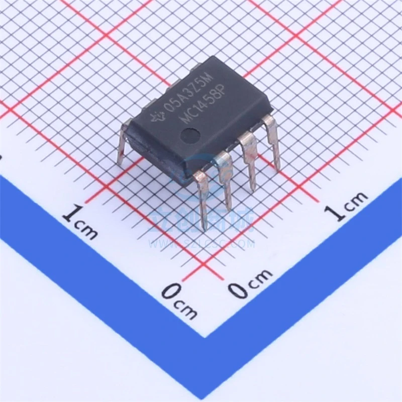 Chip IC MC1458P MC1458 LM1458 DIP8, amplificador operacional, chip de amplificador Dual, 50 ...