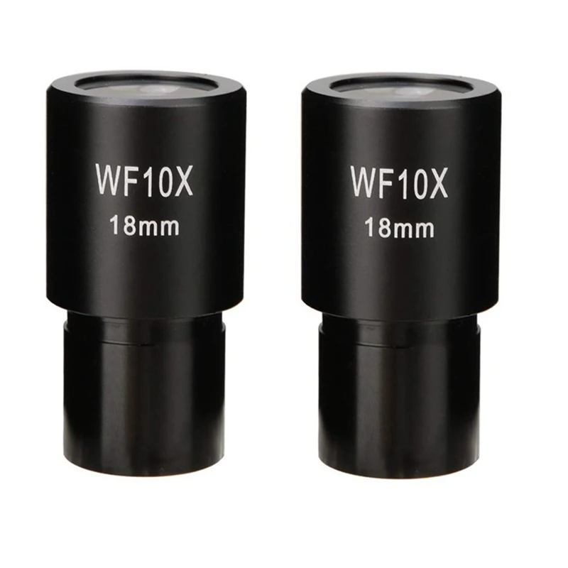 2-PCS-WF10X-Widefield-Eyepiece-Biological-Microscope-Optical-Lens ...