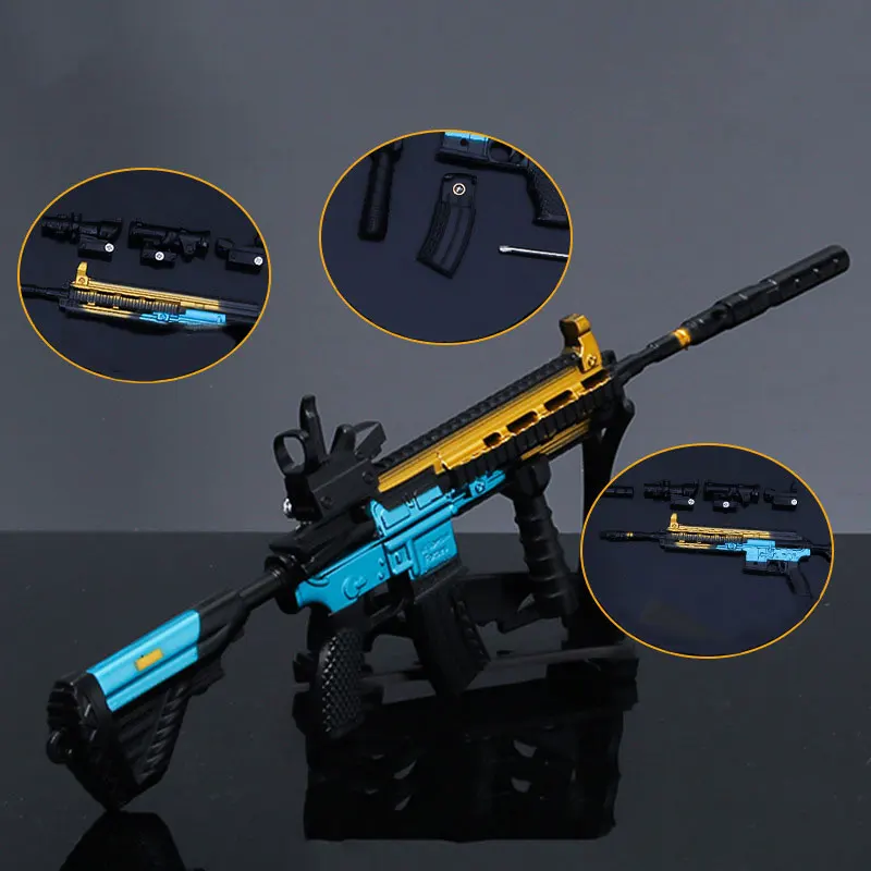 24cm-MINI-Metal-Toy-Gun-M4-Action-Figure-Model-CS-Gaming-Peripherals ...