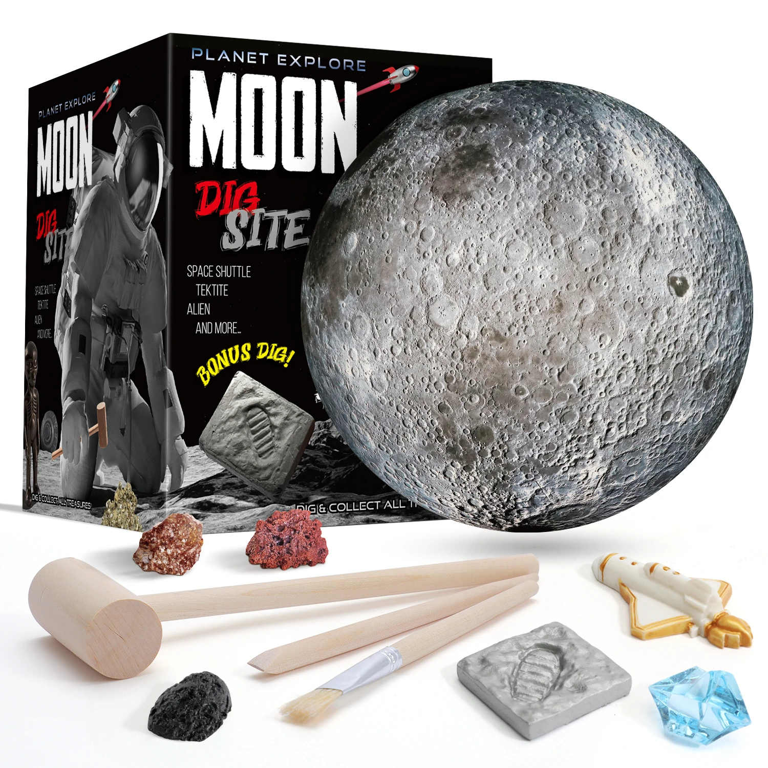 The Solar System Moon Rocks