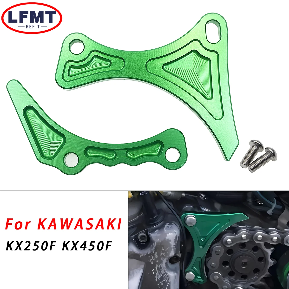 For-Kawasaki-KX250F-KX450F-2004-2015-2016-Dirt-Bike-Motorcycle-CNC-Case ...