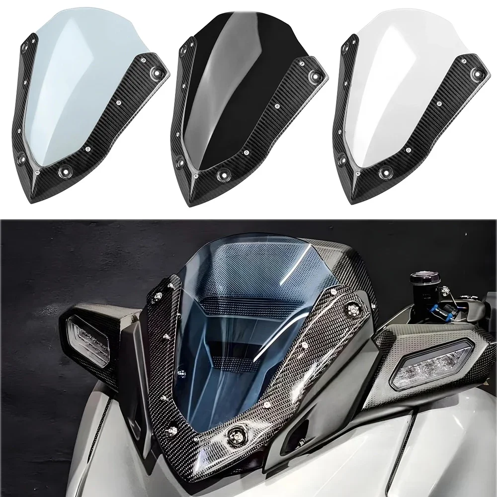 For YAMAHA XMAX 300 X-MAX 300 2023 2024 Windshield Motorcycle Wind ...