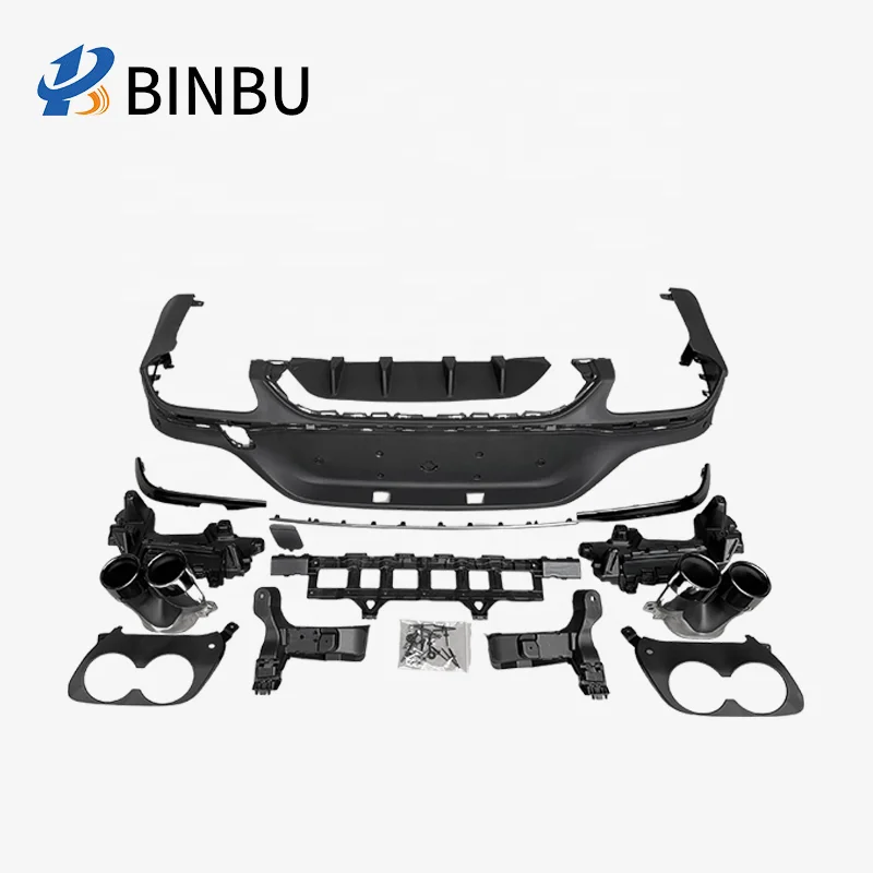 FOR-Mercedes-Benz-GLC-coupe-rear-bumper-diffuser-Upgrade-GLC-coupe-43 ...