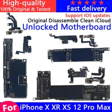 Original Board For iPhone XR & XS &12 Pro Max Motherboard With Face ID ...
