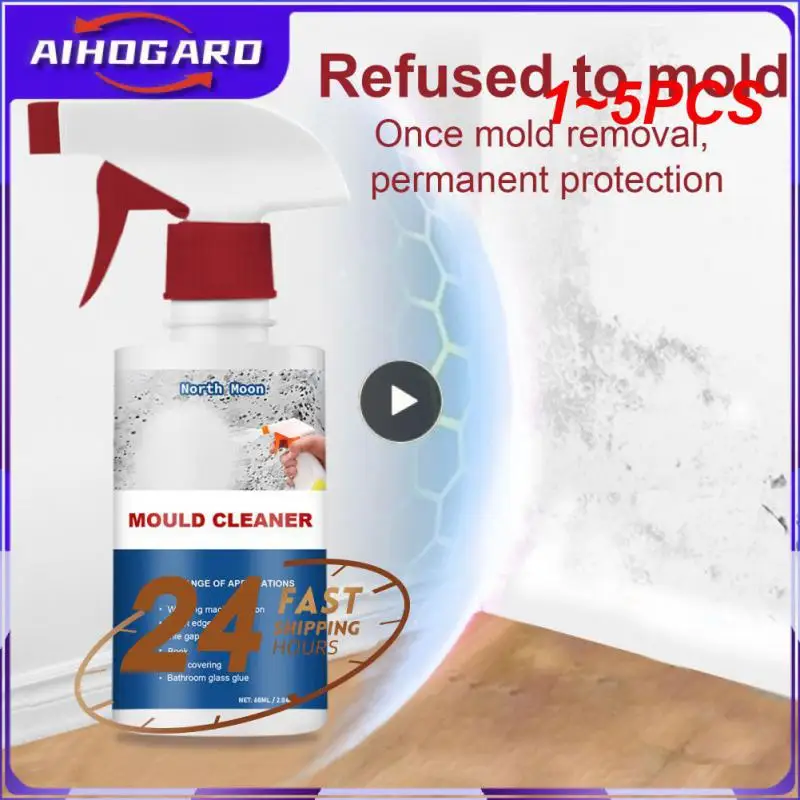 1-5PCS-Household-Mold-Remover-Spray-Mildew-Cleaning-Agent-Furniture ...