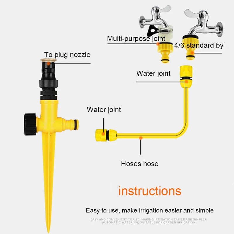 Lawn Sprinkler System Diagram