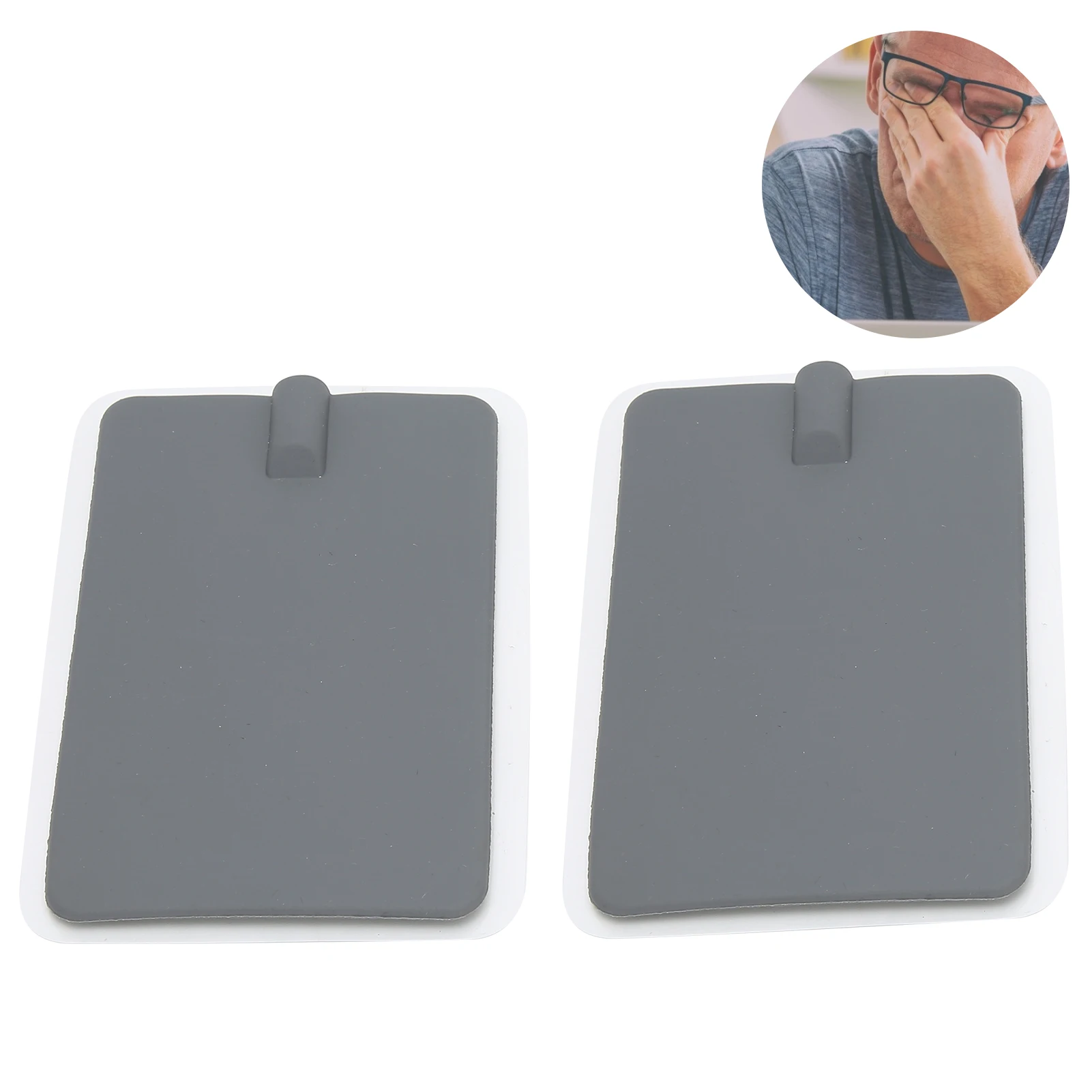 Almofada de eletrodos de silicone para fisioterapia, Soft Patch ...