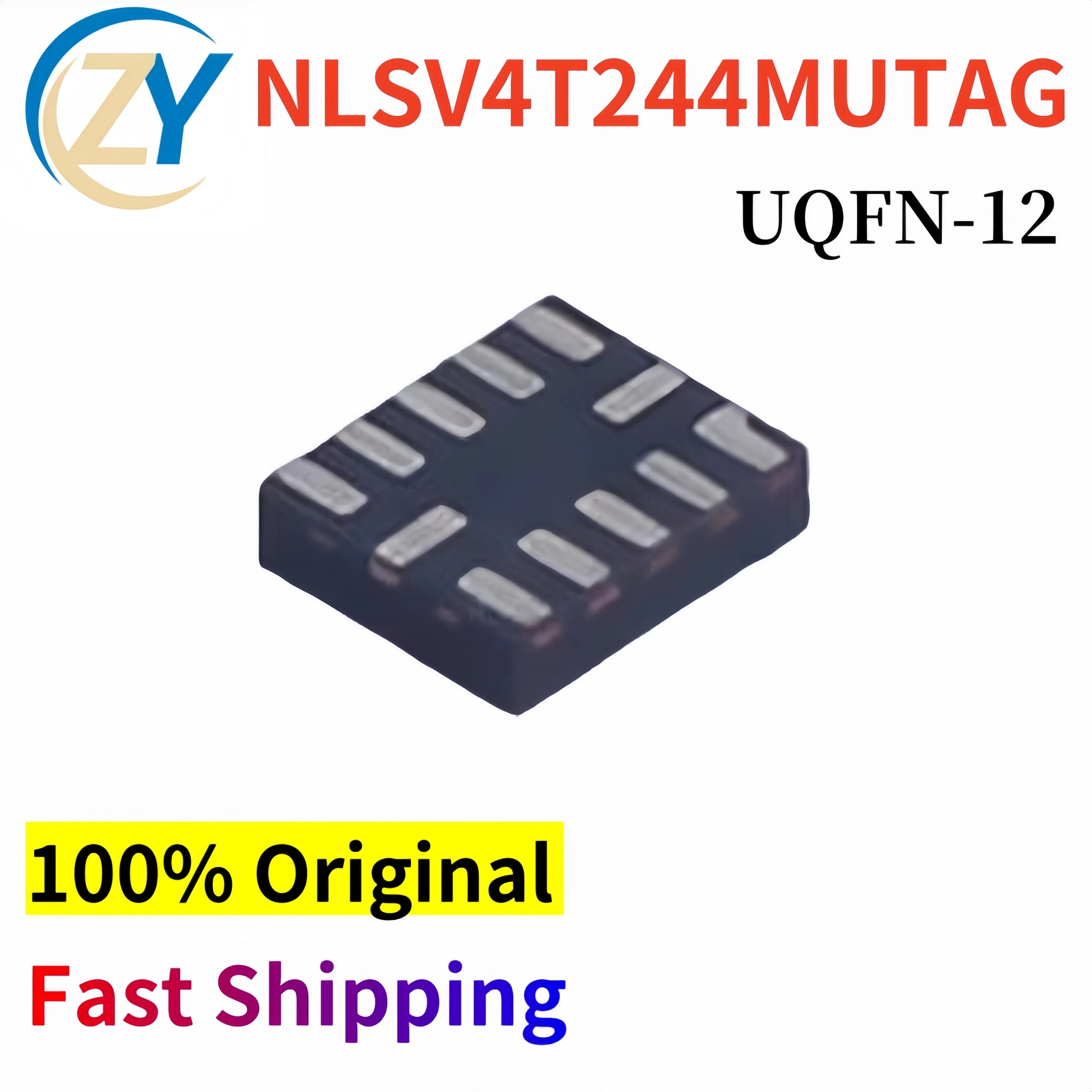 2pcs-NLSV4T244MUTAG-Logics-IC-NLSV4T244-UQFN-12-4-5V-100-Original-in ...