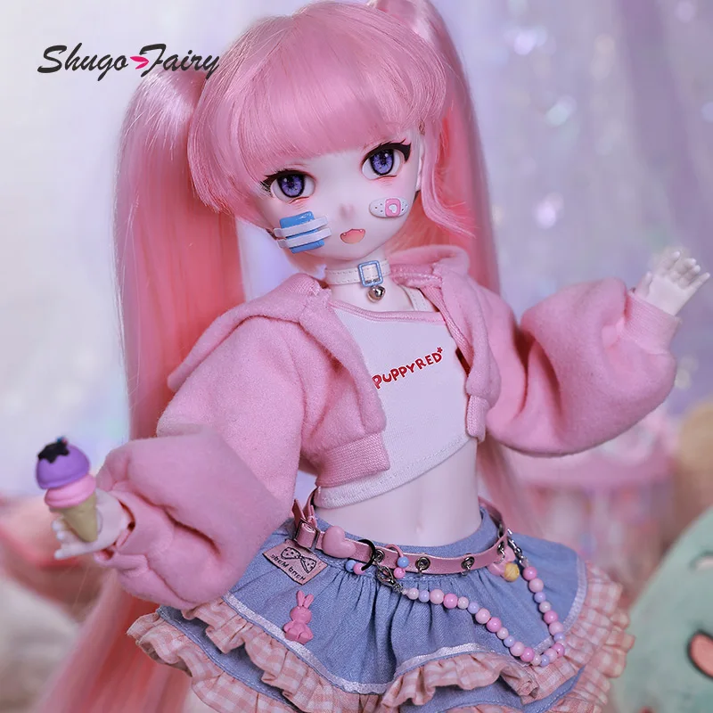 Fae BJD Doll 1/4 Romantic Anime Collection Pink Bunch Spicy ...