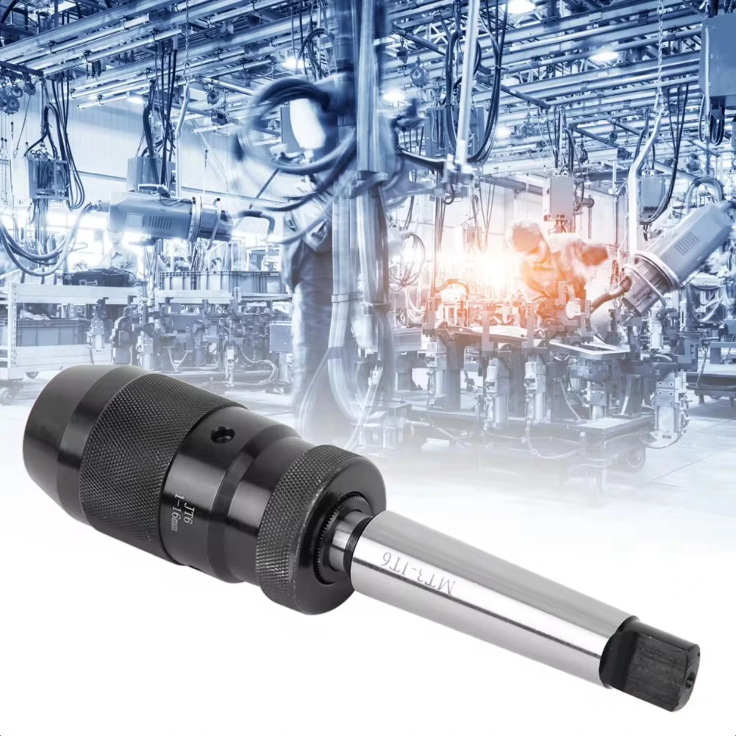 Automatic-Locking-Drill-Chuck-MT3-JT6-1-16MM-Self-Tighten-Drill-Chuck-Automatic-Locking-Keyless ...