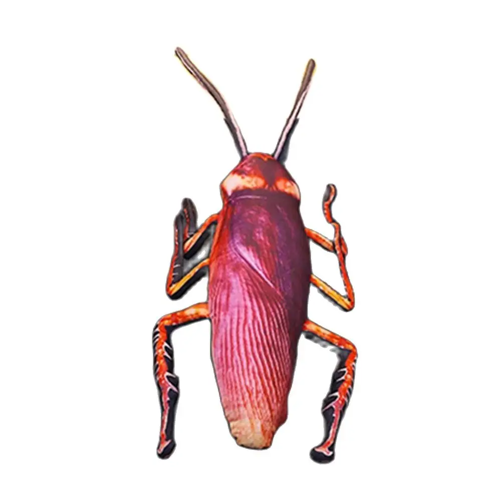 55CM New Plush Simulation Big Cockroach Pillow Jack Funny Muppet Gift ...