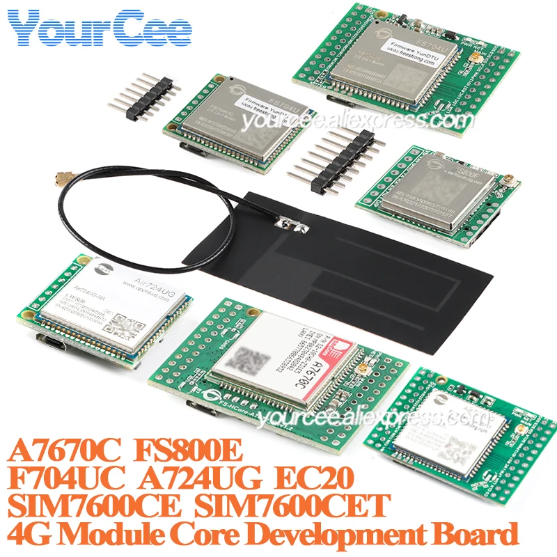 A7670C 4G CAT.1 Core Development Board Module Full Netcom LTE+GSM STM32 ...