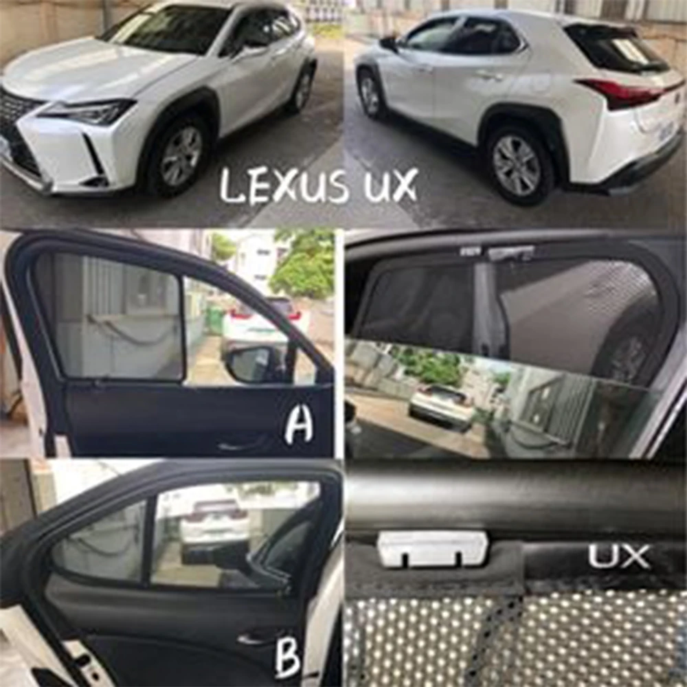 For Lexus UX 250H 2018-2024 Magnetic Car Sunshade Front Windshield ...