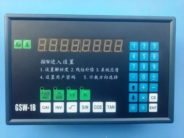 Digital display table GSW-1B/2B/3B milling machine display GSW-204 DRO-1B/2M/3M single-axis ...