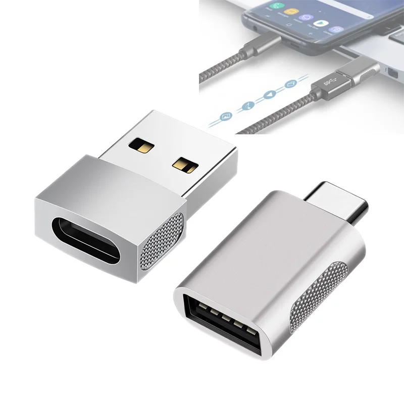 USB-C To USB 3.0 Adapter USB Type-C Female To USB Male for MacBook Pro ...