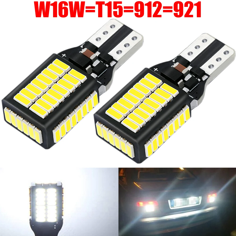 2pcs-W16W-T15-921-Led-Canbus-Reverse-Light-Car-Bulb-Back-Up-Lamp-For ...