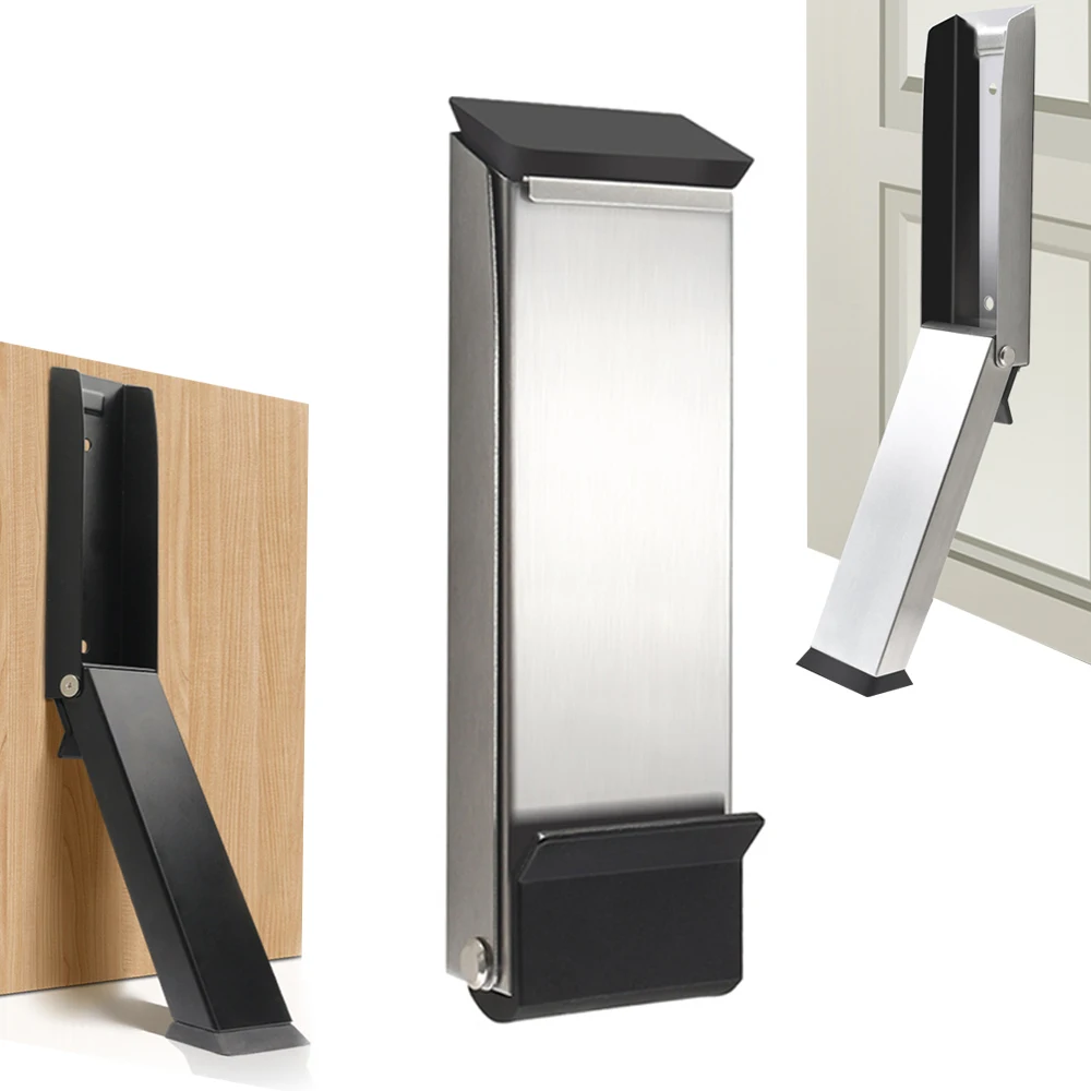 Door-Stoppers-Pedal-Kick-Down-Door-Stop-Self-Adhesive-Door-Holder-No ...