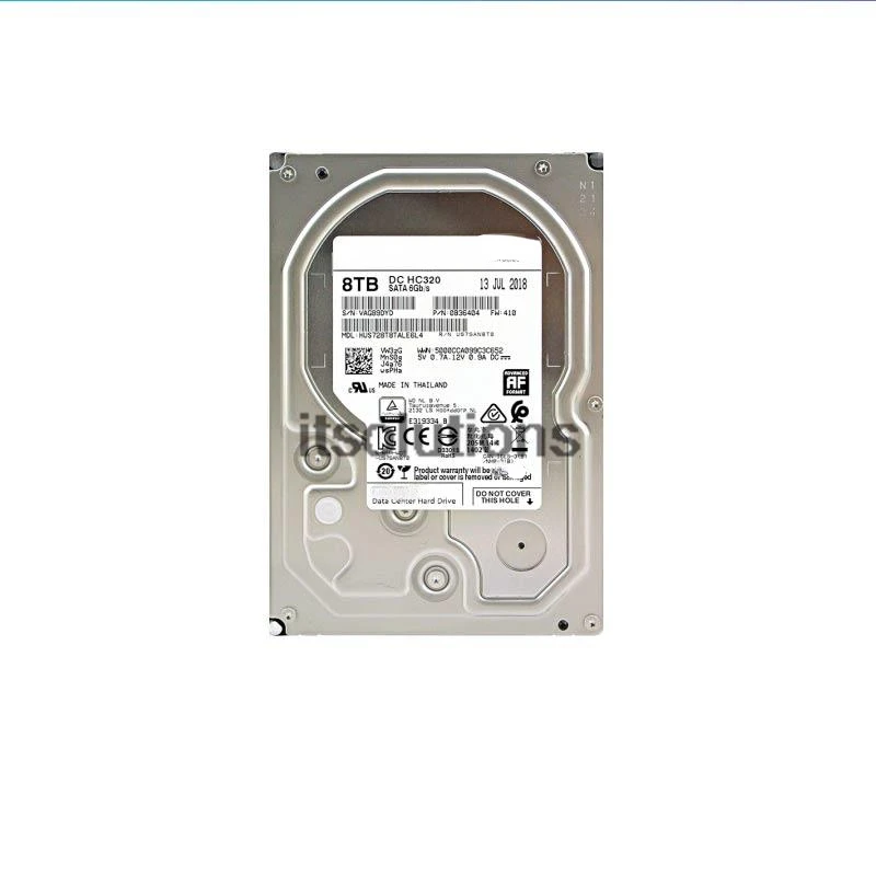 For WD Western Digital HUS728T8TALE6L4 8T Mechanical NAS Enterprise ...