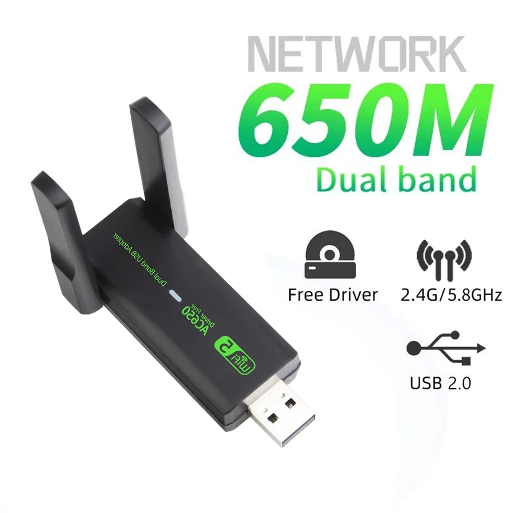 Adaptador-wifi-USB-de-doble-banda-receptor-de-tarjeta-de-red-650Mbps-2 ...