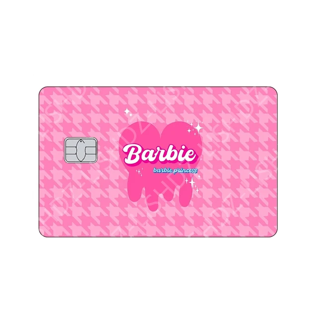 14 Styles Kawaii Barbie Matte Card Stickers Cartoon Fashion Diy Credit ...