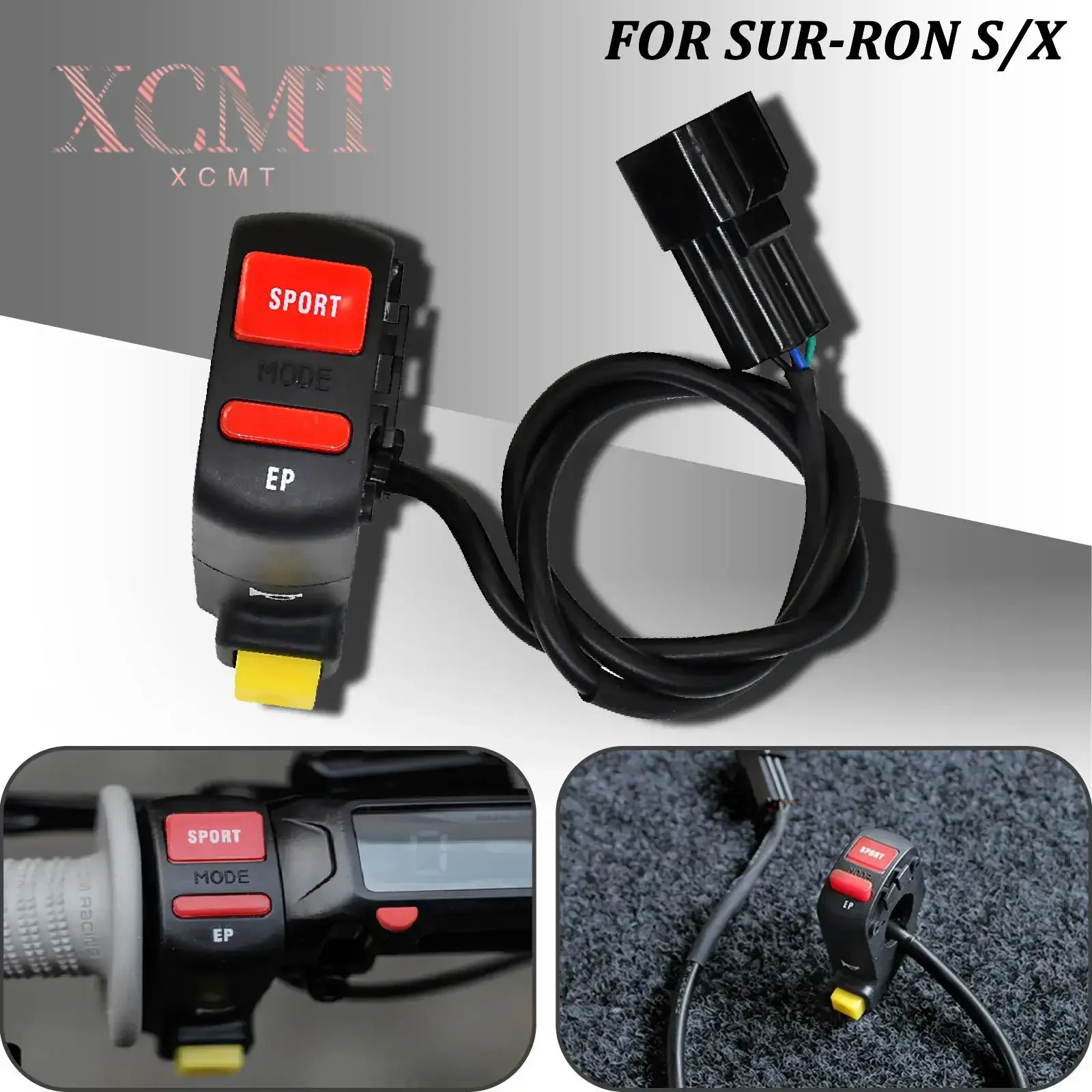 Motorcycle-Horn-Switch-Buttons-SPORT-EP-Power-Mode-Selector-Switch-For ...