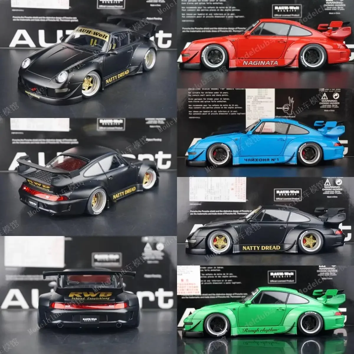 Autoart-1-18-RWB-Series-993-Simulation-Limited-Edition-All-Open-Alloy ...