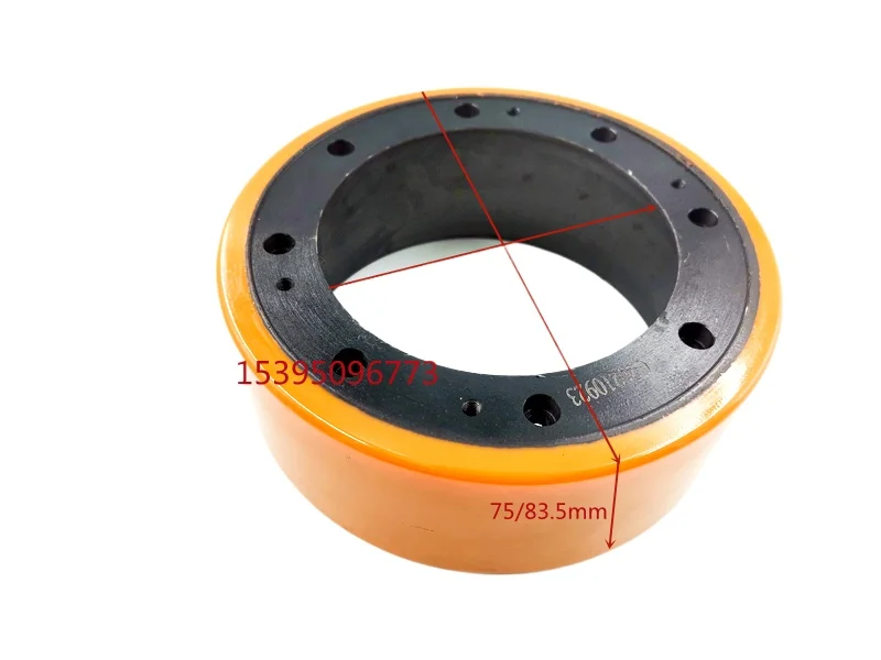 Electric-forklift-pallet-handling-truck-drive-wheel-210-75-83-eight ...