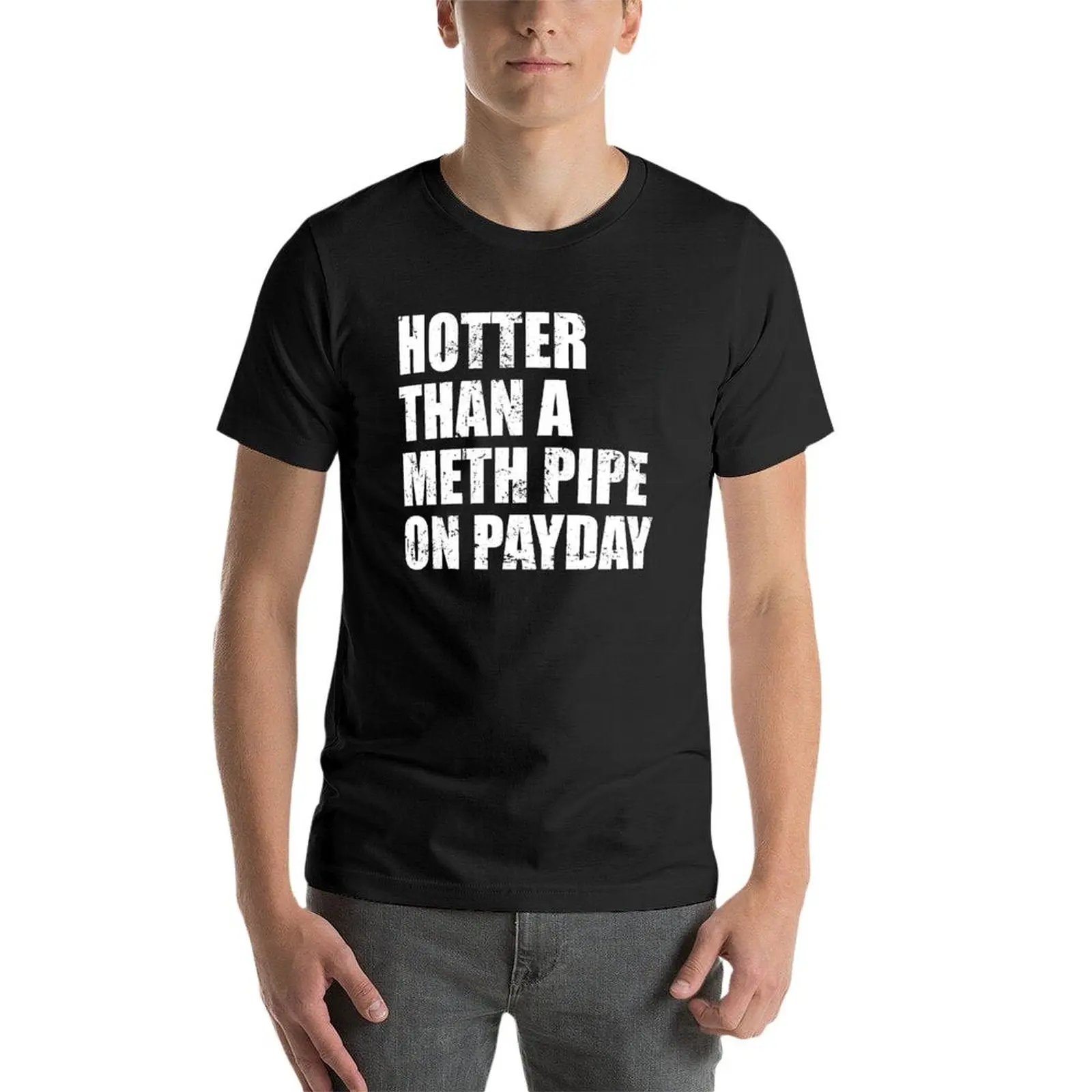 Funny Meth T-shirt Funny Can't Breathalyze Meth Humor T-Shirt | 100% ...