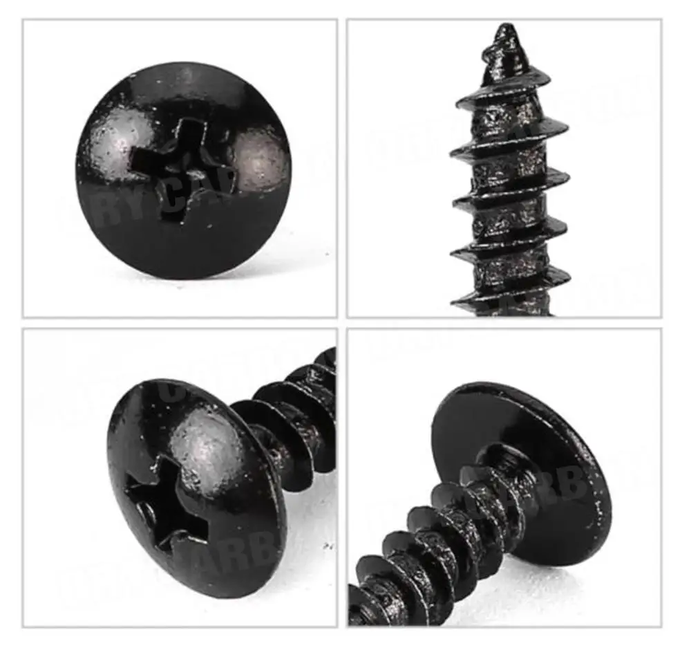 10Pcs-For-Universal-Car-Bumper-lip-Spoiler-Installation-Screws-Mushroom ...
