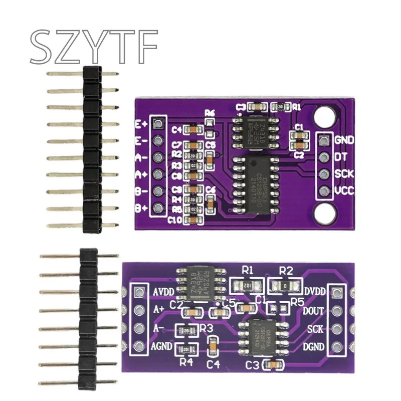 CS1237-24-bit-ADC-Module-Onboard-TL431-External-Reference-Chip-Single-channel-Weighing-Sensing ...