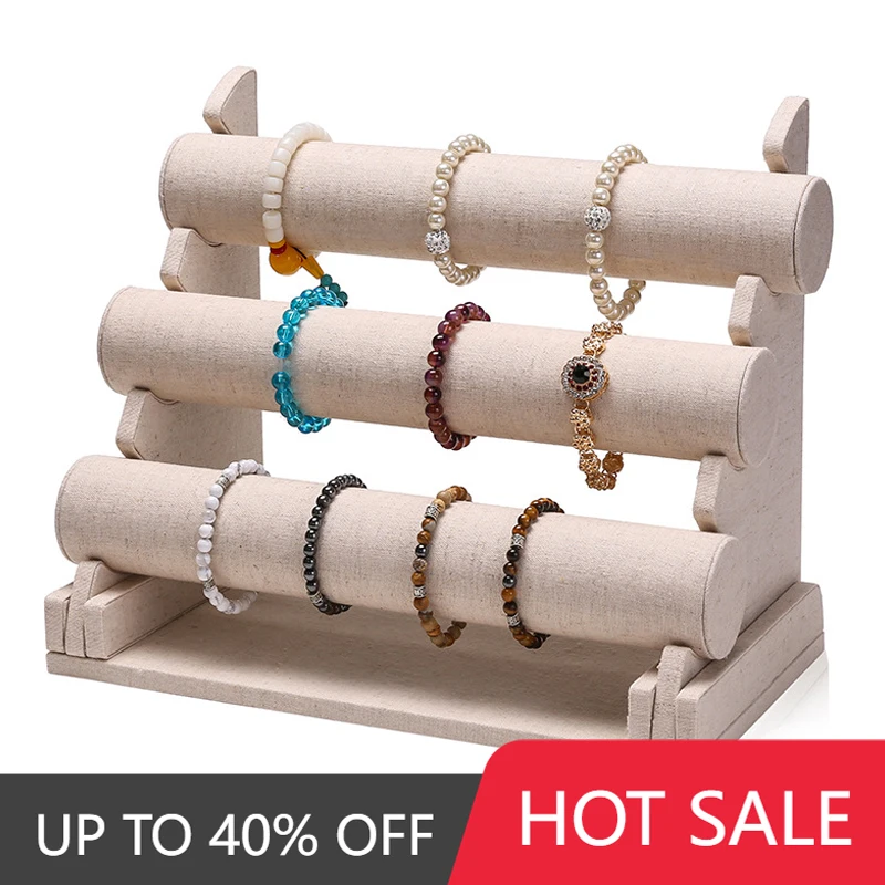 3-Tiers-Bracelet-Display-Stand-Jewelry-Watch-Organization-Bracelet ...