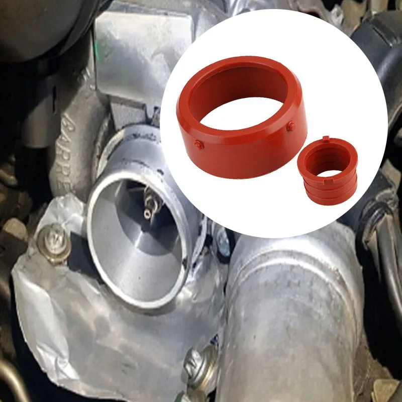 Red-Turbo-Breather-Intake-Seal-For-Mercedes-benz-Om642-Engines-W164-M ...