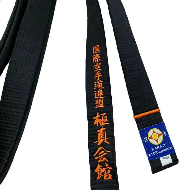 Kyokushin-Karate-Black-Belt-Embroidery-Japanese-Martial-Arts-Sports-IKF ...