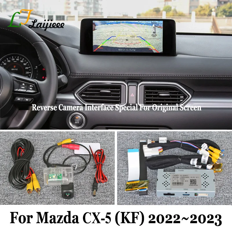 Rearview Camera For Mazda CX-5 CX5 KF 2022 2023 Original Screen / HD Night Vision Backup ...