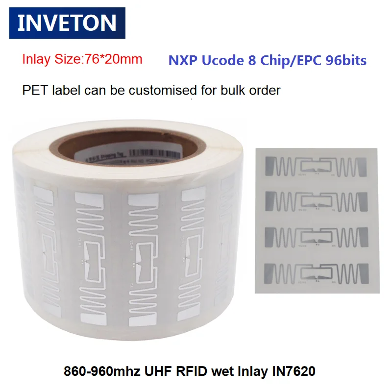 ISO-18000-6C-UHF-RFID-Tag-Sticker-860-960MHZ-Tag-U8-IMPINJ-Chip ...