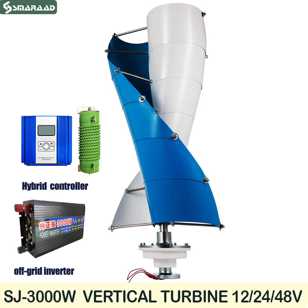 EU-Duty-Free-Delivery-Of-3000W-Wind-Vertical-Turbine-Generators-to ...