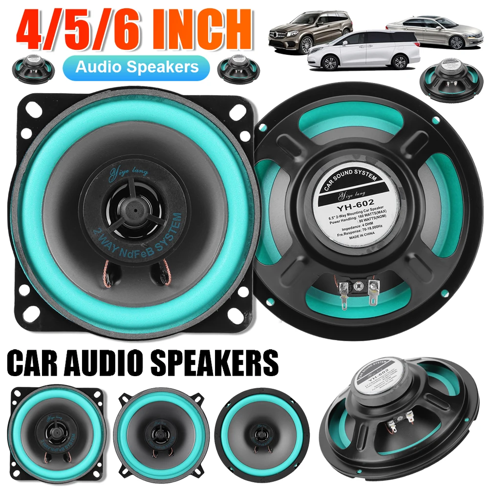Altoparlanti-per-auto-da-4-5-6-pollici-Subwoofer-coassiale-HiFi-100 ...