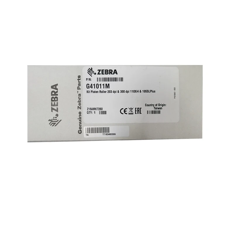 G41011M For ZEBRA 105SL+ Plus 110XI4 PLATEN ROLLER (203DPI, 300DPI ...