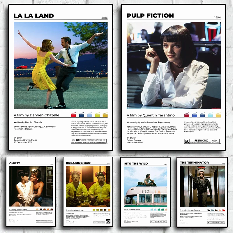 La La Land Movie Poster,Film Fan Collectibles,Vintage Movie Poster,Home ...