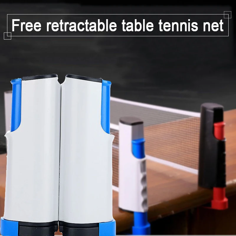 Hot-Table-Tennis-Net-Anywhere-Retractable-Rack-Sports-Portable ...