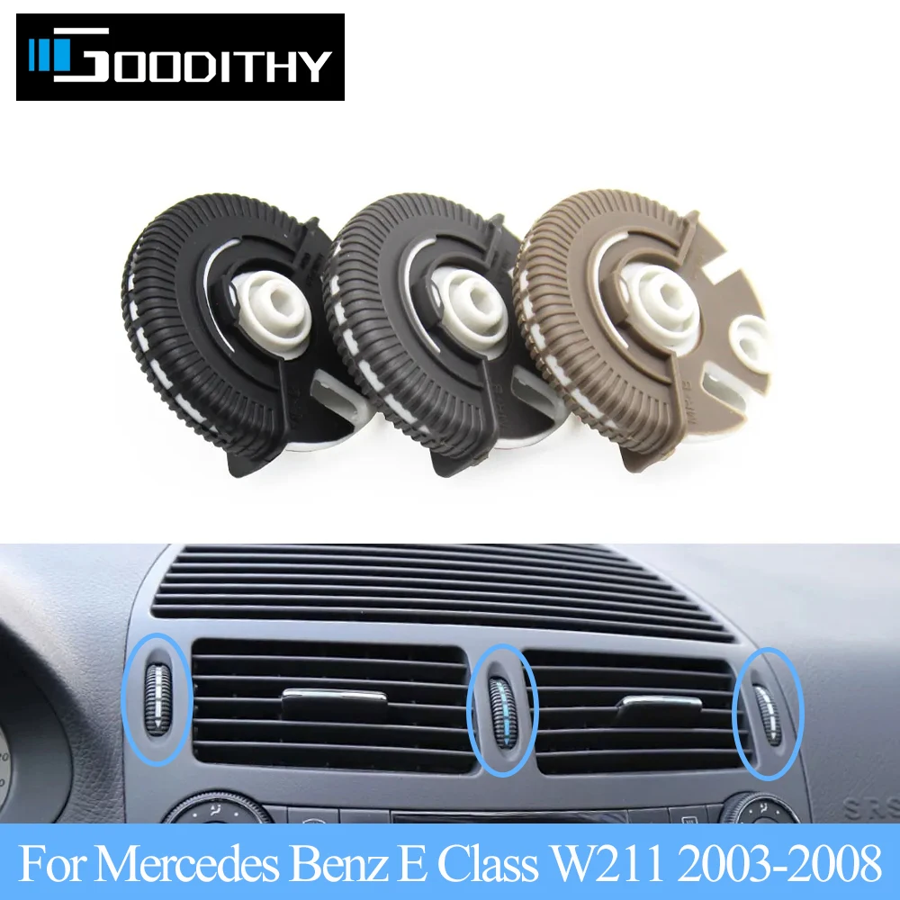 2-3PCS-Set-Car-Front-Air-Conditioning-AC-Vent-Rolling-Wheel-For ...