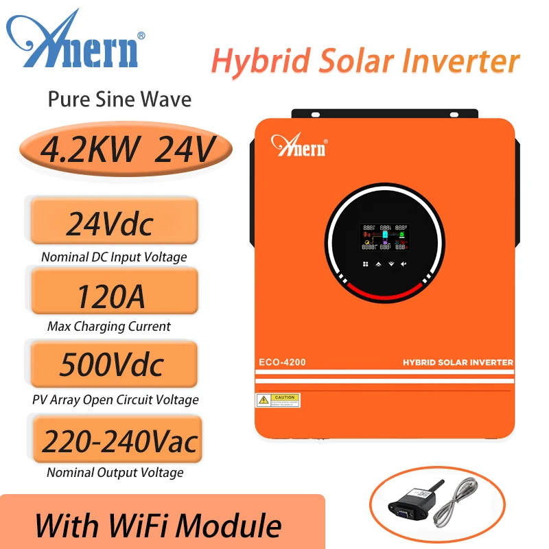 Anern-Hybrid-Solar-Inverter-6-2KW-4-2KW-3-2KW-Off-Grid-Connected-Pure ...