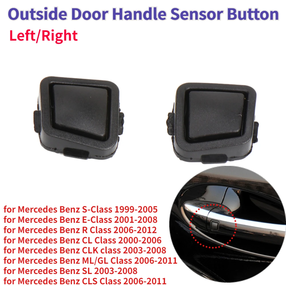 Left-Right-Keyless-Entry-Door-Handle-Button-Cover-Door-Handle-Button ...