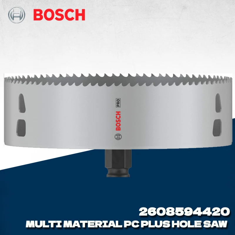 BOSCH 2608594420 168MM PRO Multi Material PC Plus Hole Saw for Impact ...