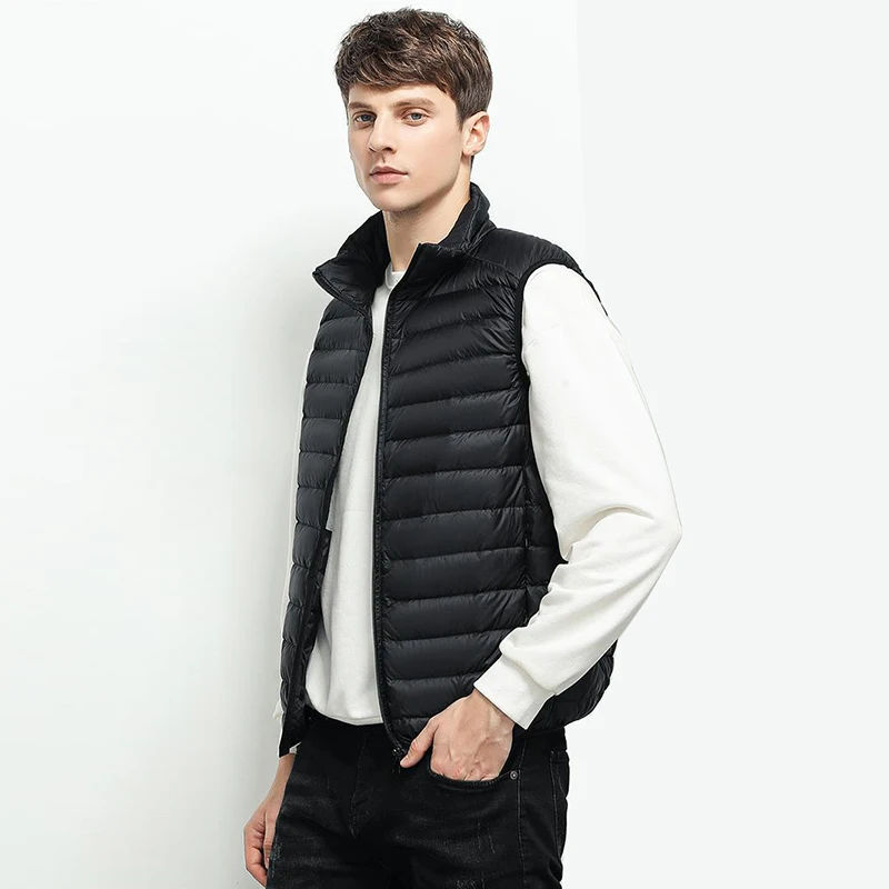 New-Brand-Autumn-Winter-Light-Down-Jacket-Men-s-Fashion-sleeveless ...