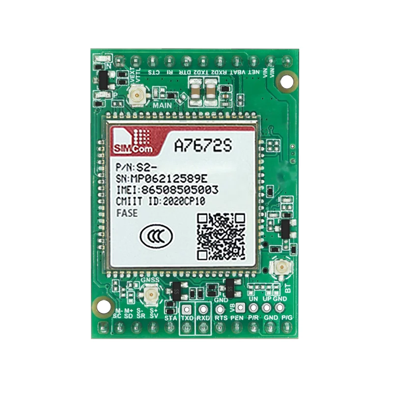 Simcom A7672s A7672s-fase Desenvolvimento Núcleo Placa Lte Cat1 Mais 4g ...