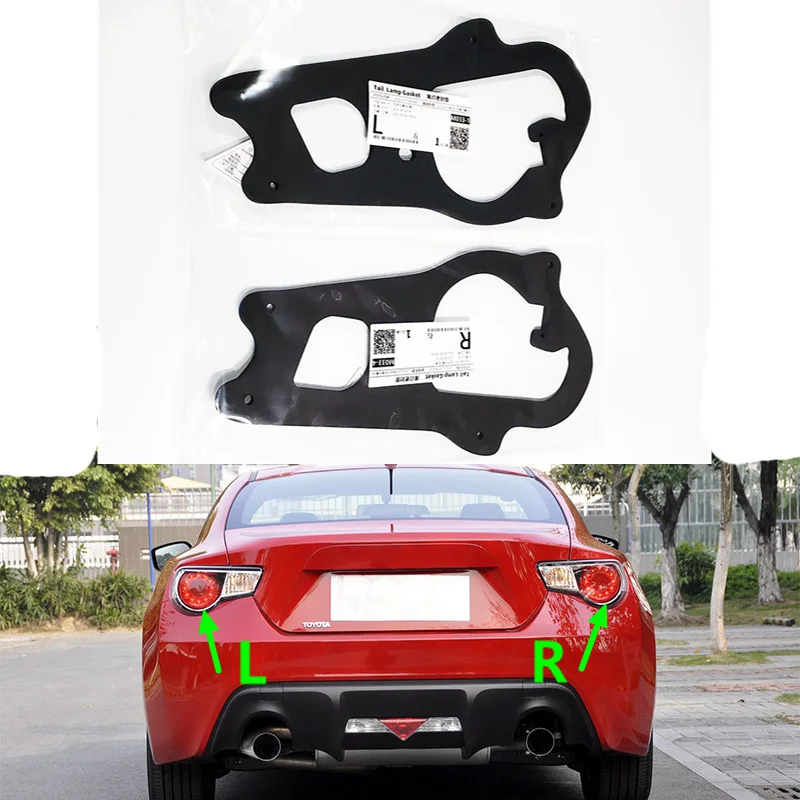 Car Rear Bumper Headlight Tail Light Sealing Gasket For Toyota GT86 ...