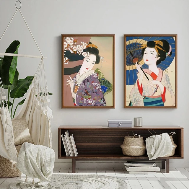 Pittura Moderna Della Geisha