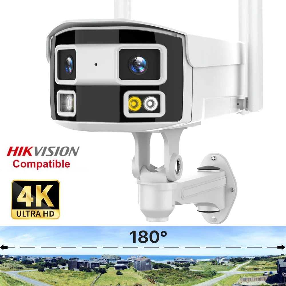 4K-8MP-IP-Camera-WiFi-180-Wide-View-Outdoor-Wifi-Surveillance-Camera ...