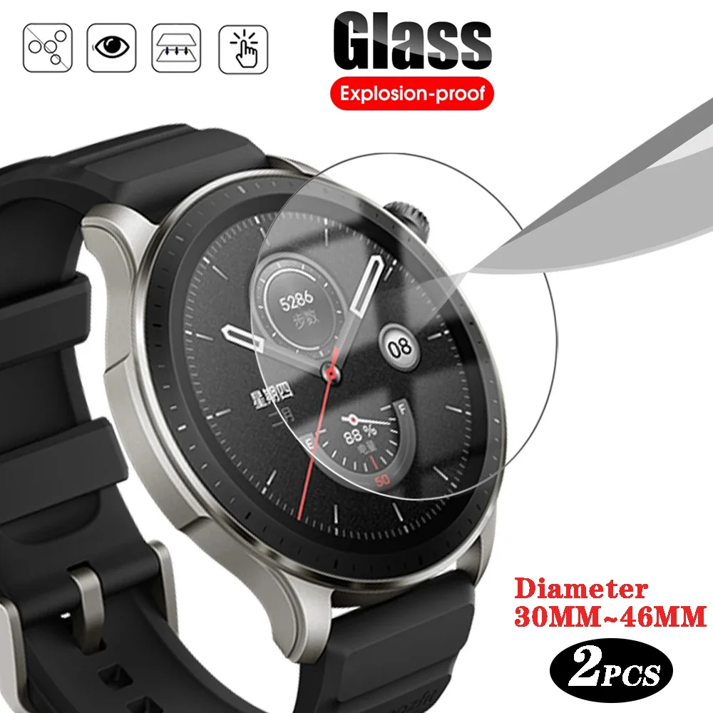 Tempered-Glass-for-Smart-Watch-Screen-Protector-33MM-34MM-35MM-36MM ...